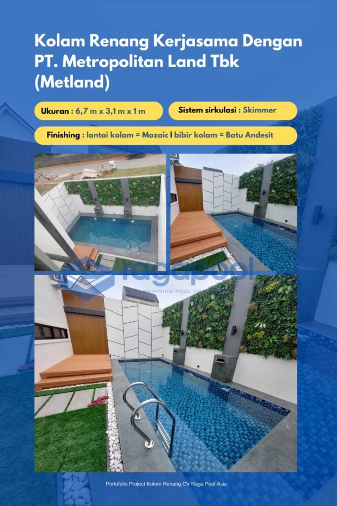 Portofolio Pekerjaan Kolam Renang CV Raga Pool Asia