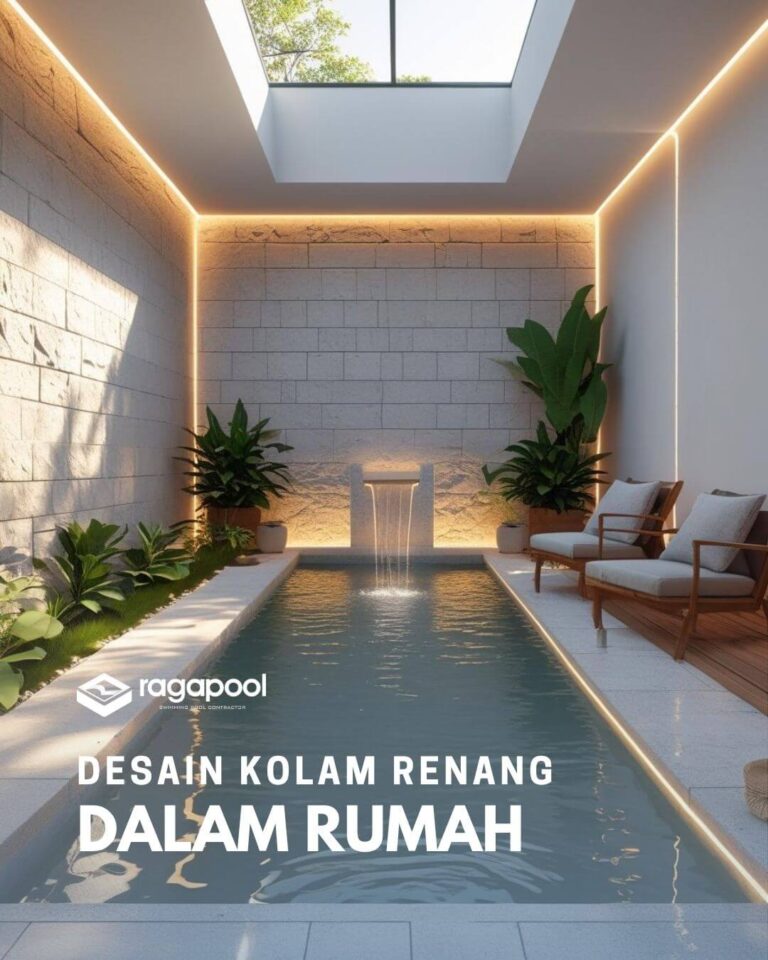Desain Kolam Renang Dalam Rumah Modern dan Mewah